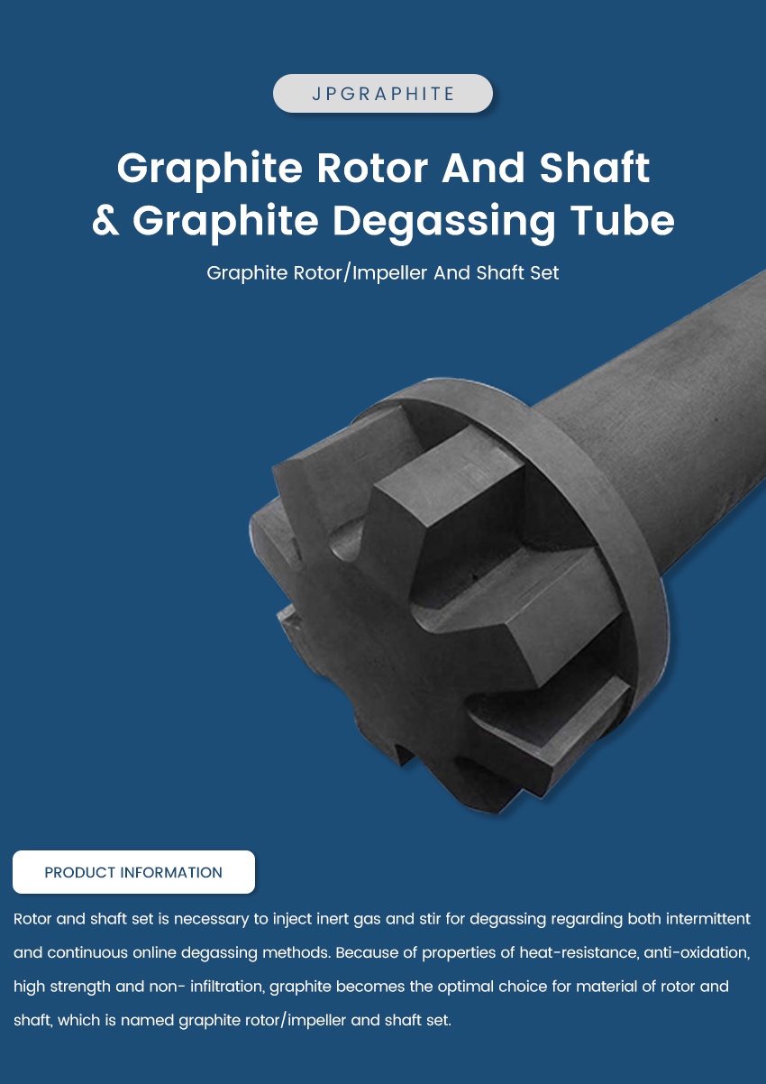 Graphite Rotor And Shaft | Graphite Degassing Tube - Buy Graphite Rotor ...