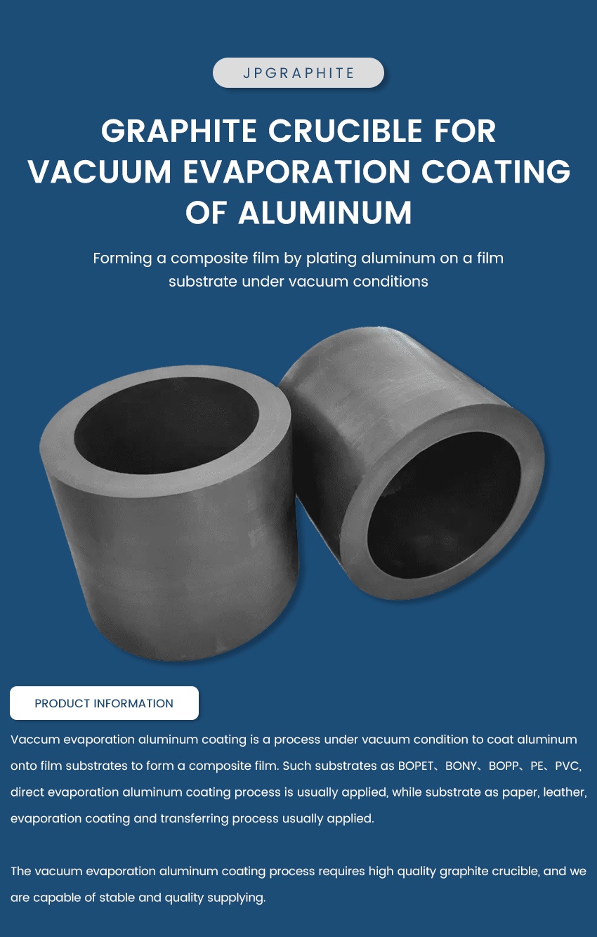 Graphite Crucible For Vacuum Evaporation Coating Of Aluminum - Buy ...